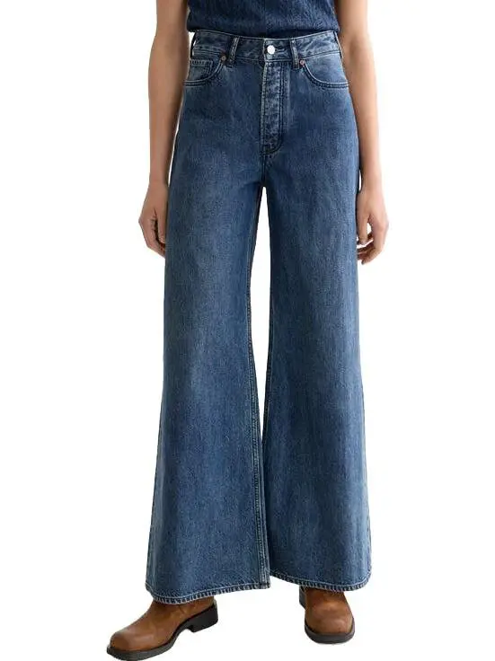 Scotch & Soda The Wave Wide Leg Jeans - Framework