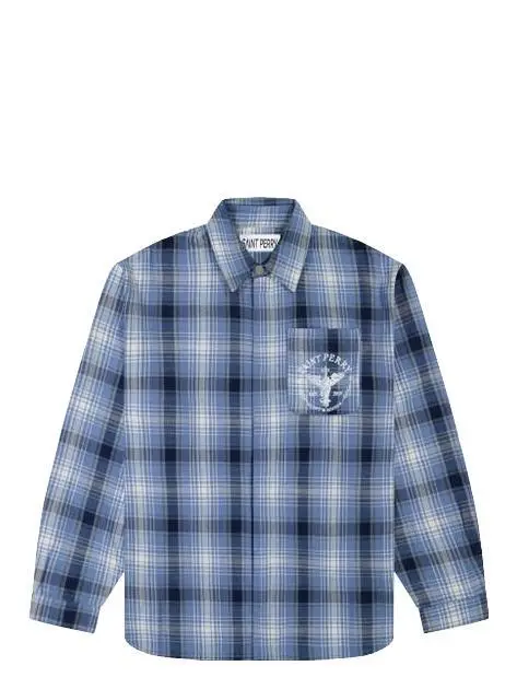 SAINT PERRY Spirits Of Summer Flannel Shirt - Gray