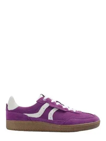SCALPERS Numico Split Suede Sneakers - Purple