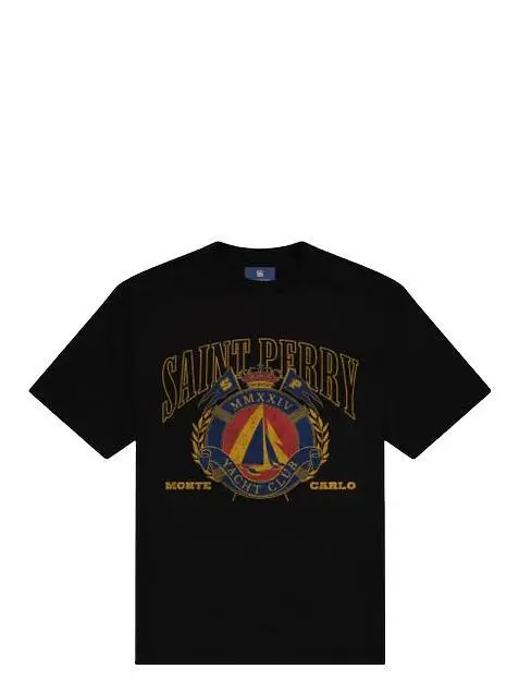 SAINT PERRY Mmxxiv Yacht Club Tees - Black