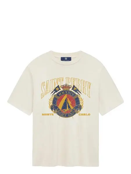 SAINT PERRY Mmxxiv Yacht Club T-shirt - Off-white