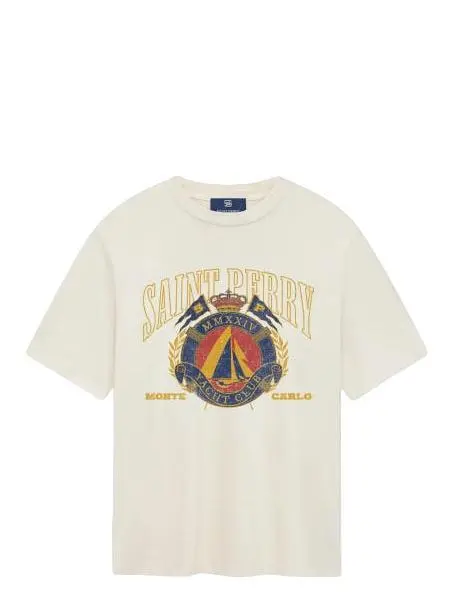 SAINT PERRY Mmxxiv Yacht Club Tees - Off-white