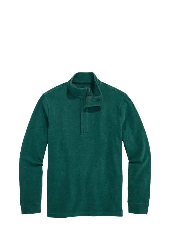 Vineyard Vines Calmwater Quarter Zip Pullover - Charleston Green