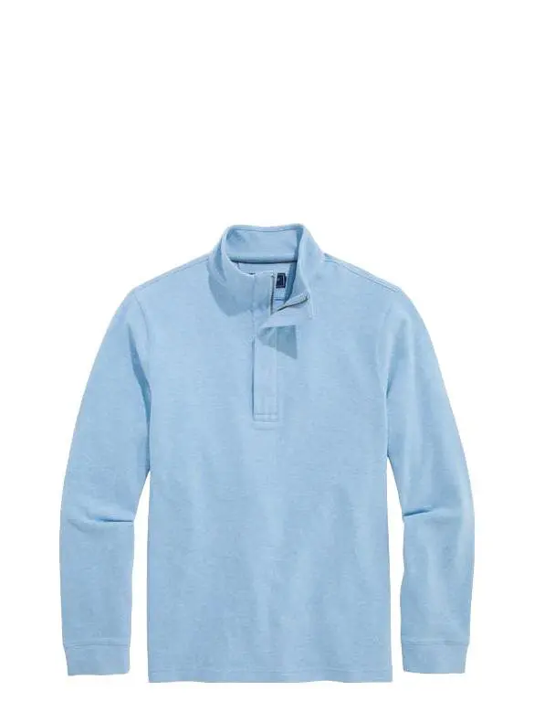 Vineyard Vines Calmwater Quarter Zip Pullover - Jake Blue
