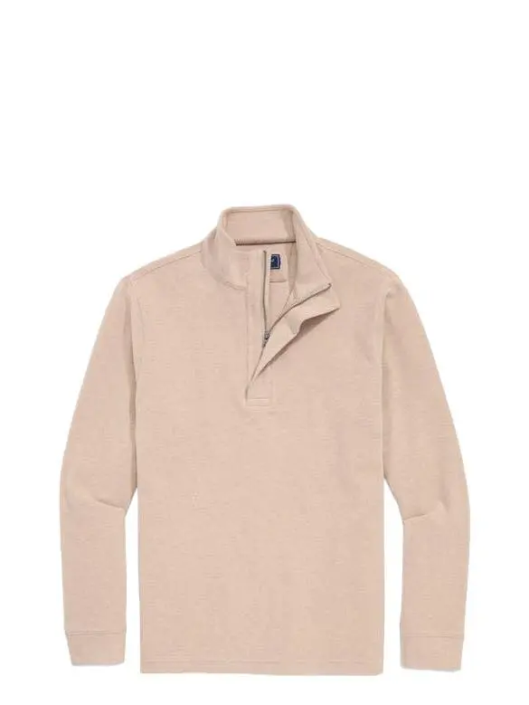 Vineyard Vines Calmwater Quarter Zip Pullover - Khaki