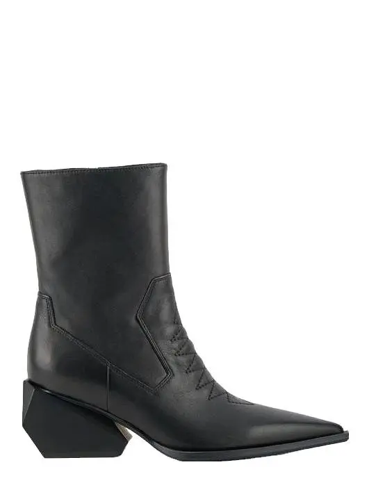 United Nude Ricky West Mid Boot - Black
