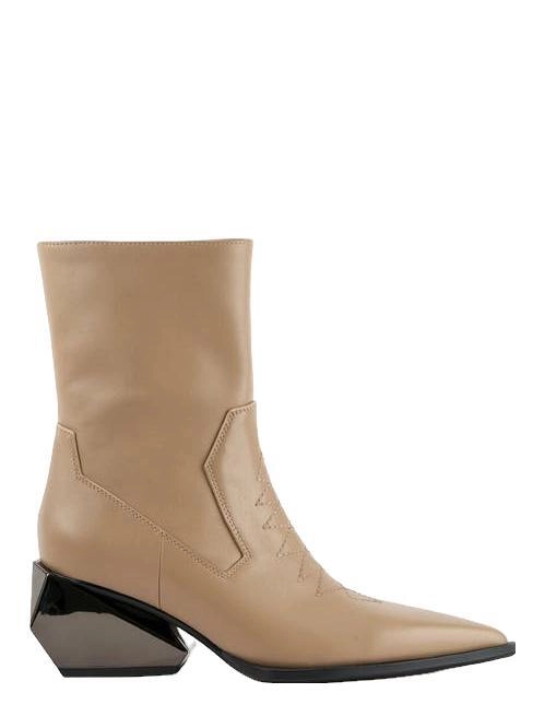 United Nude Ricky West Mid Boot - Timeless Taupe