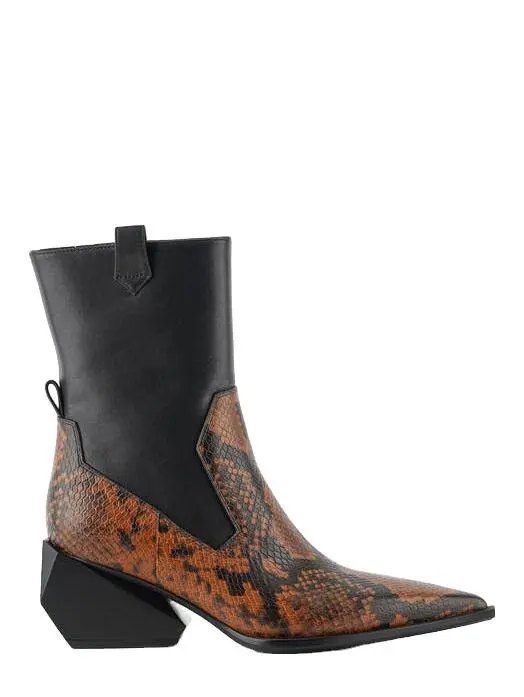 United Nude Ricky West Mid Ii Boots - Sepia