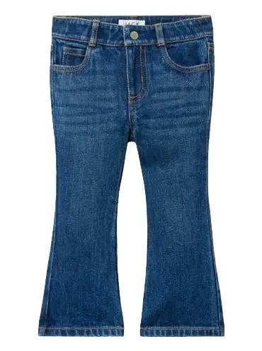 Janie And Jack Flare Jean In Medium Wash - Blue