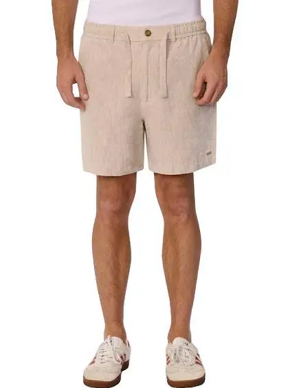 INDUSTRIE AUSTRALIA The Palma Linen Short - Flax