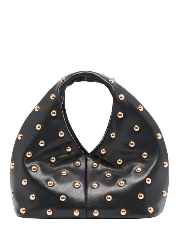 Dolce Vita Dahlia Studded Faux Leather Handbag - Black