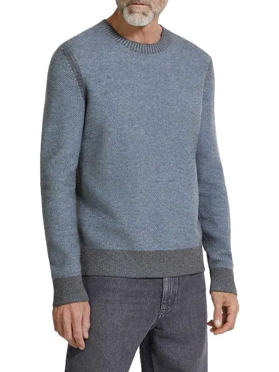 Zegna Oasi Cashmere Crewneck Sweater - Light Blue