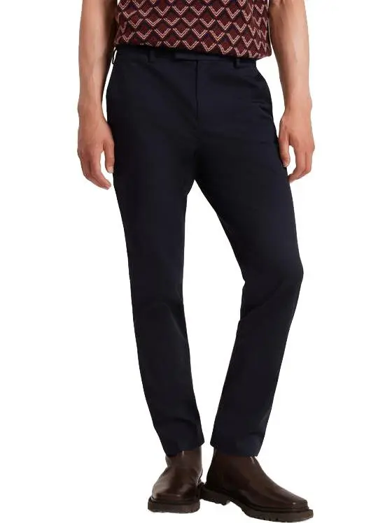 Ted Baker London Howetown Stretch Cotton Chinos - Navy
