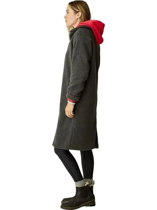 Carve Designs Sutton Boucle Fleece Jacket - Washed Black
