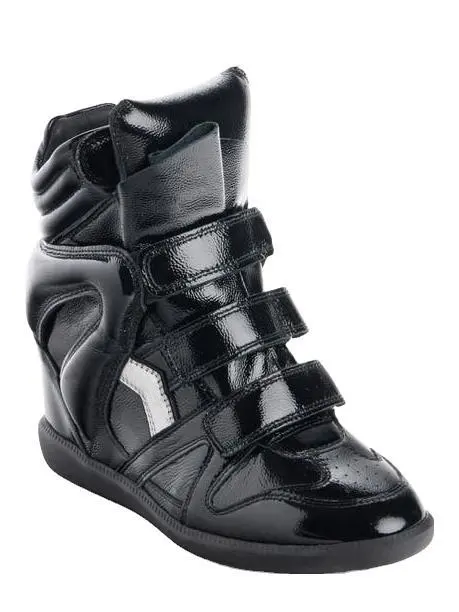 Isabel Marant Bekett High-top Sneakers - Black/silver