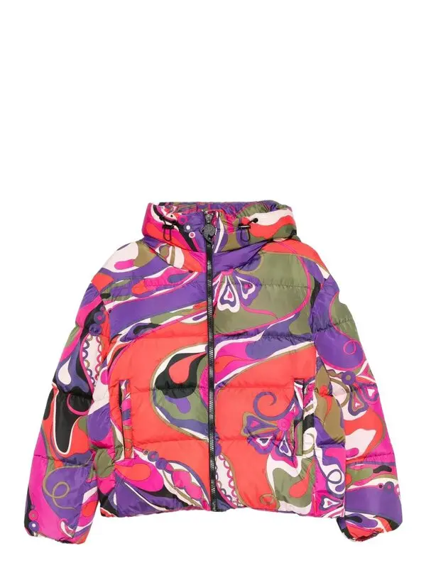 Emilio Pucci Puffer Jacket - Purple