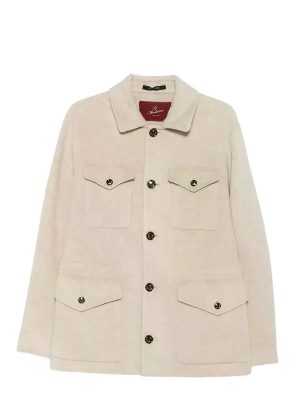 MONTECORE Flap-pocket Jacket - Neutrals