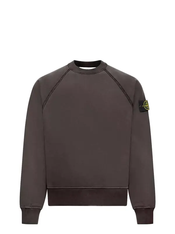 Stone Island Raglan-sleeved Sweatshirt - Grey