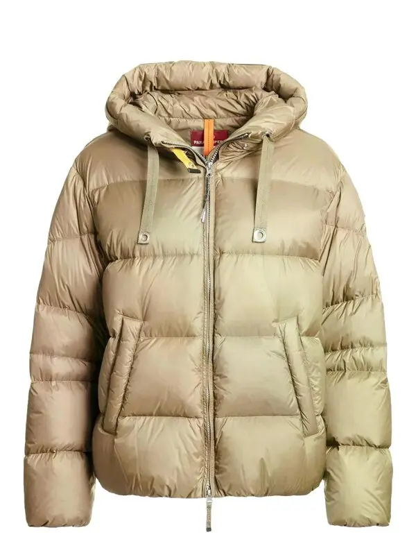 PARAJUMPERS Tilly Hooded Puffer Jacket - Neutrals