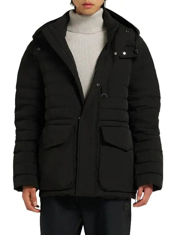 Moose Knuckles Greystone Down Jacket - Black
