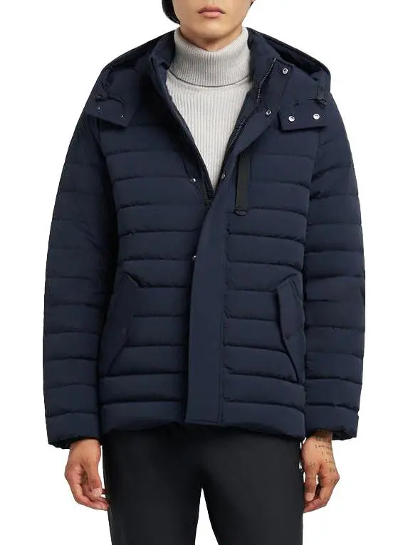 Moose Knuckles Greystone Down Jacket - Navy