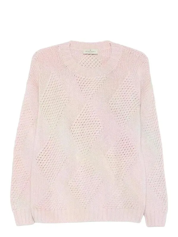 Bruno Manetti Round-neck Sweater - Pink