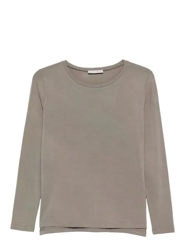 LE TRICOT PERUGIA Long-sleeve T-shirt - Brown
