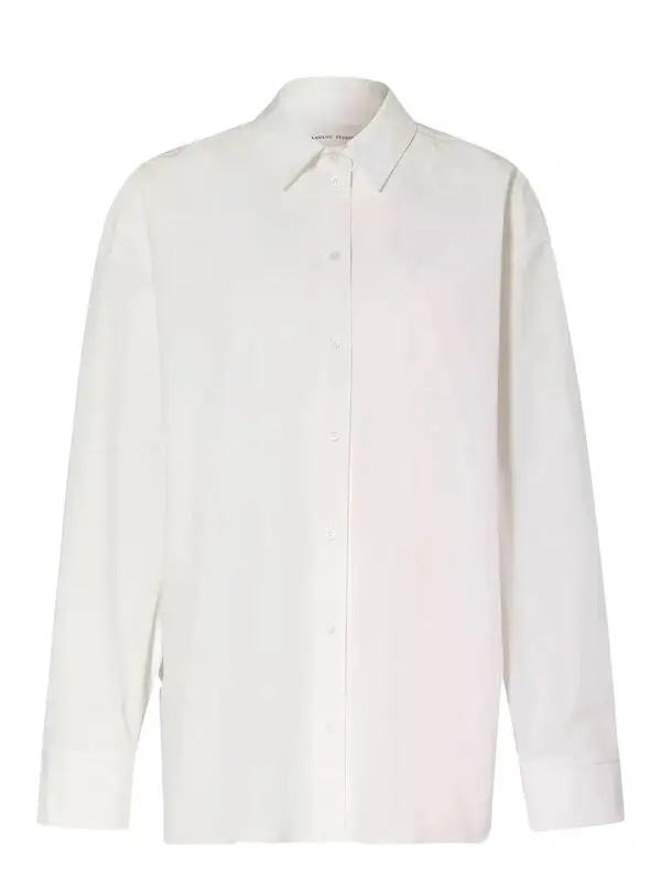 LOULOU Espanto Cotton Shirt - White