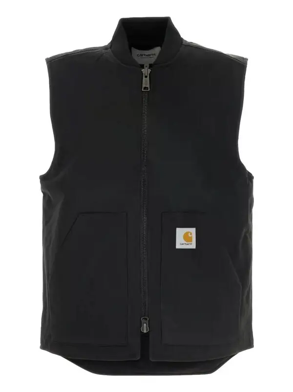 Carhartt Work In Progress Leroy Zip Vest - Black