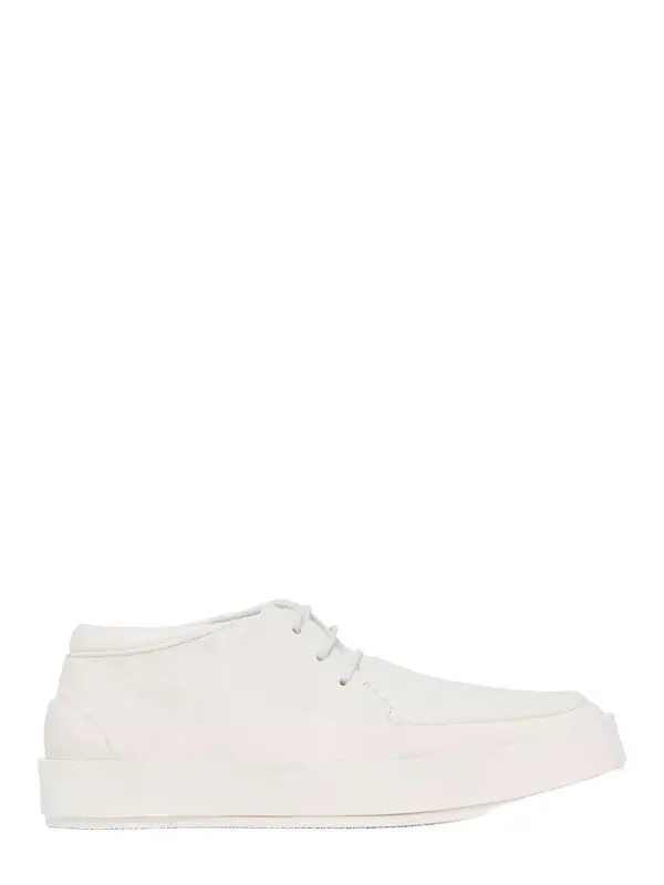 Marsèll Lace-up Platform Desert Boots - White