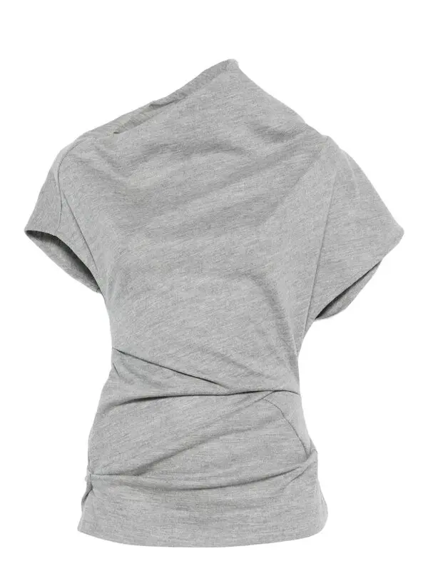 ENTIRE STUDIOS High-neck Top - Grey