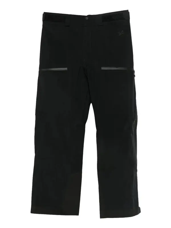GOLDWIN Waterproof Ski Trousers With Zip Detail - Black