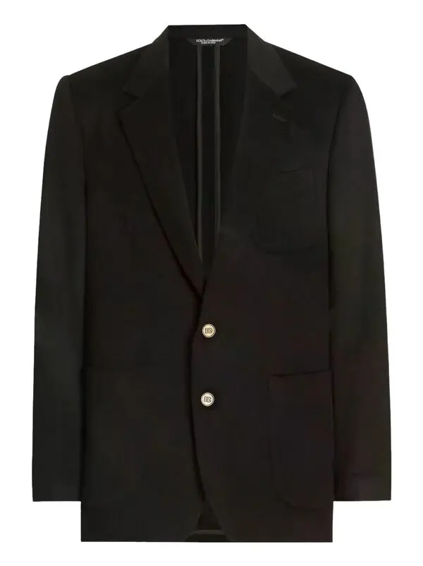 Dolce & Gabbana Buttoned Jacket - Black