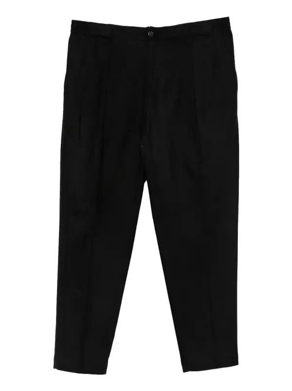 BRIGLIA 1949 Tailored Trousers - Black