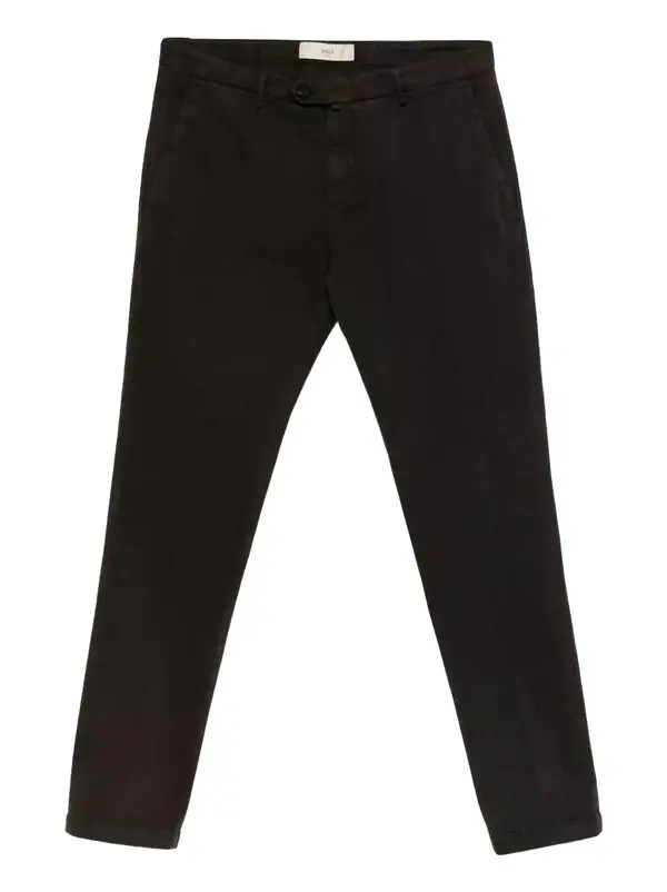 BRIGLIA 1949 Straight-leg Chino Trousers - Brown