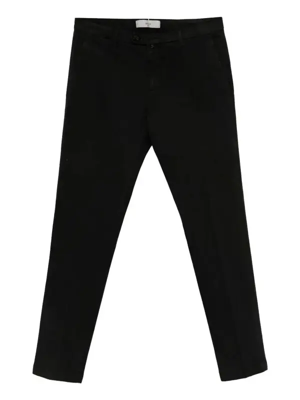 BRIGLIA 1949 Slim-cut Trousers - Black