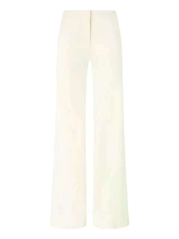 GENNY Wide-leg Trousers - Neutrals