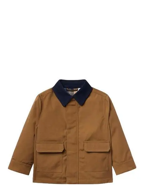 Janie And Jack Utility Field Jacket - Brown