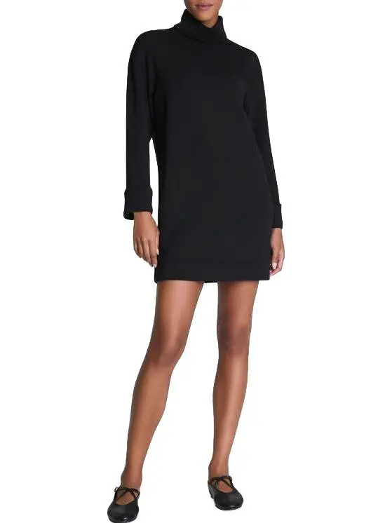 Spanx Airessentials Turtleneck Mini Dress - Very Black
