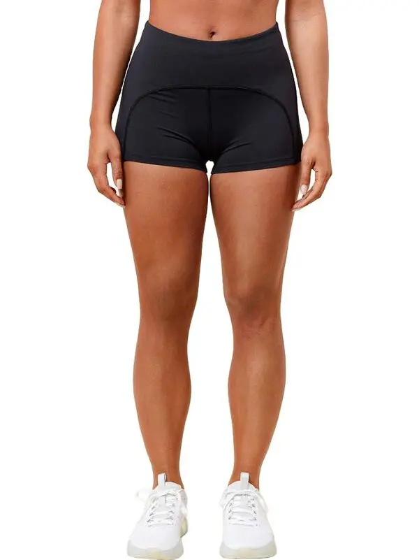 WHILE ON EARTH™ Mid-rise Intent Short - Black