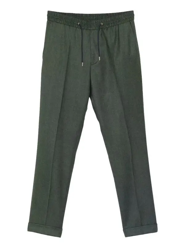 Paul Smith Drawstring-waist Trousers - Green
