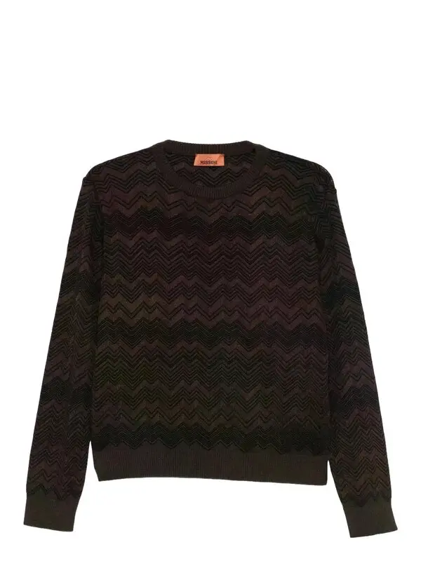 Missoni Crew-neck Sweater - Brown