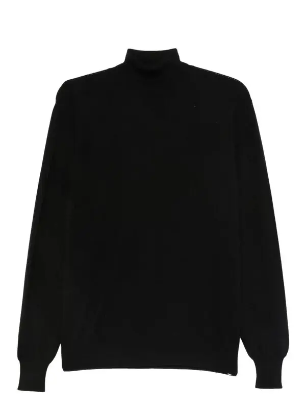 Bruno Manetti Fine-knit Jumper - Black