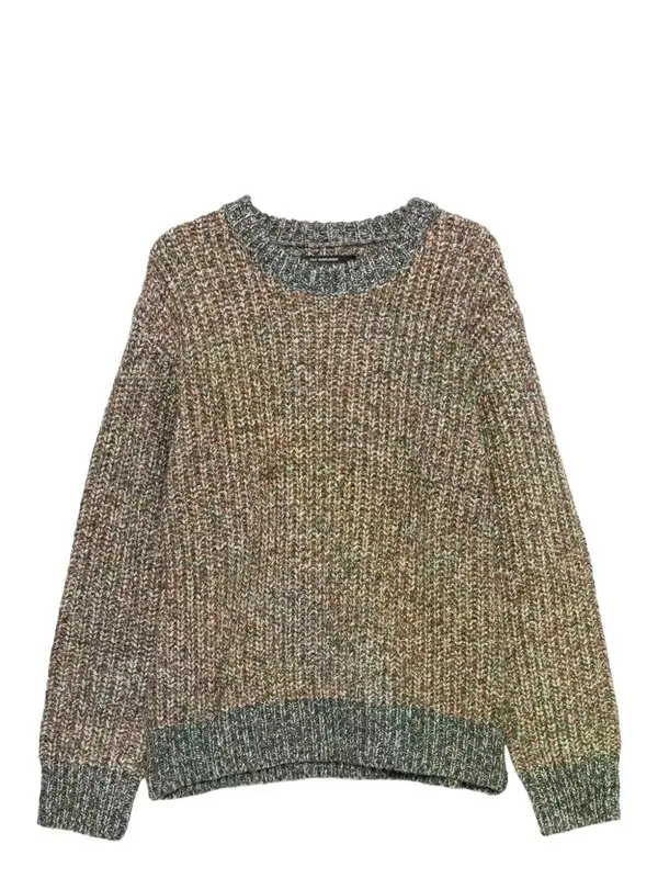 SONG FOR THE MUTE Crew-neck Sweater - Brown