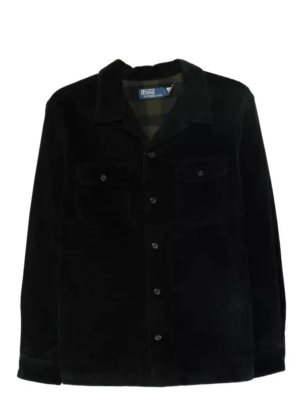 Polo Ralph Lauren Corduroy Chest-pocket Shirt - Black