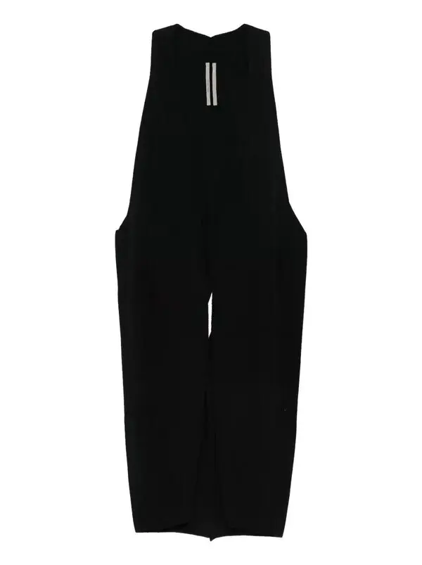 Rick Owens Split Knit Vest - Black