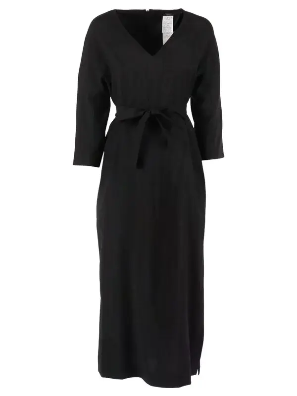 Max Mara Laziale Belted Dress - Black