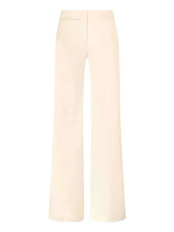 GENNY Wide-leg Trousers - Neutrals