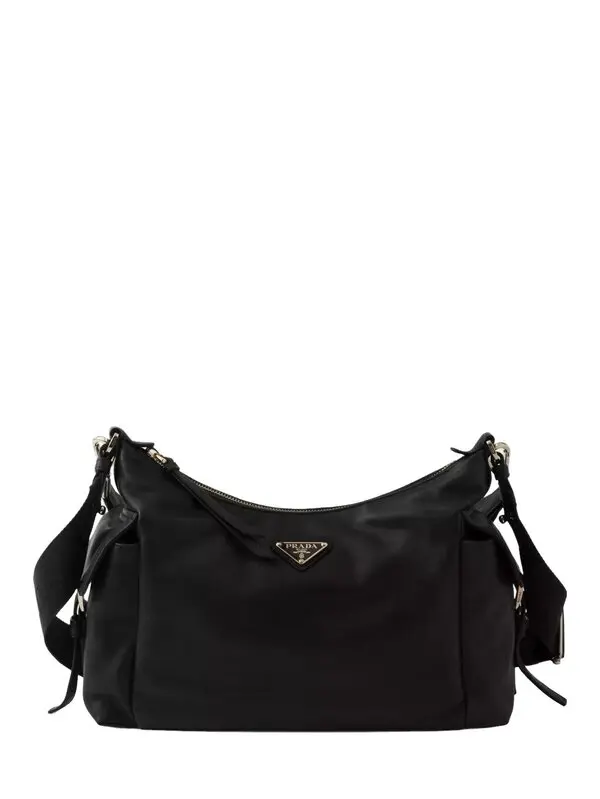 Prada Explore Leather Bag - Black
