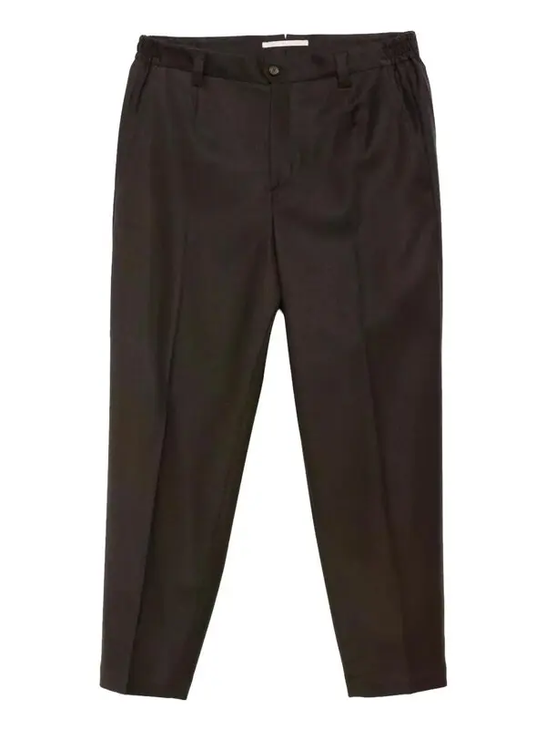 BRIGLIA 1949 Portofino Tapered Trousers - Brown